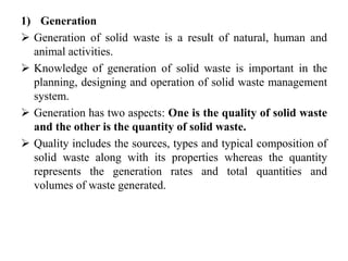 waste management Module - 1 for vtu students | PPTX