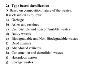 waste management Module - 1 for vtu students | PPTX