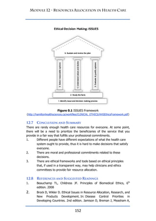 MODULE 12 - RESOURCE ALLOCATION IN HEALTH CARE | PDF