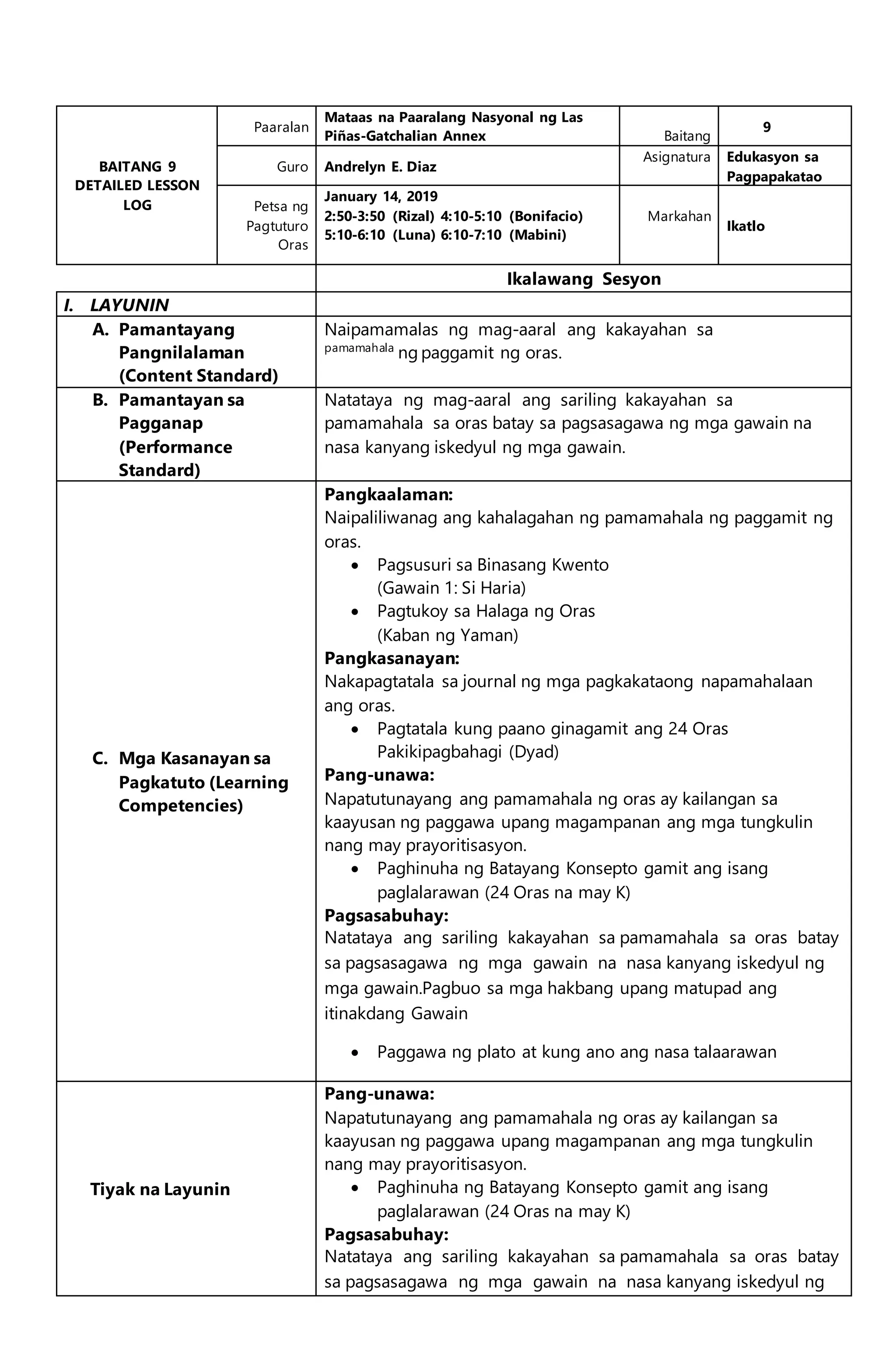 Module 12 session 2 | DOCX