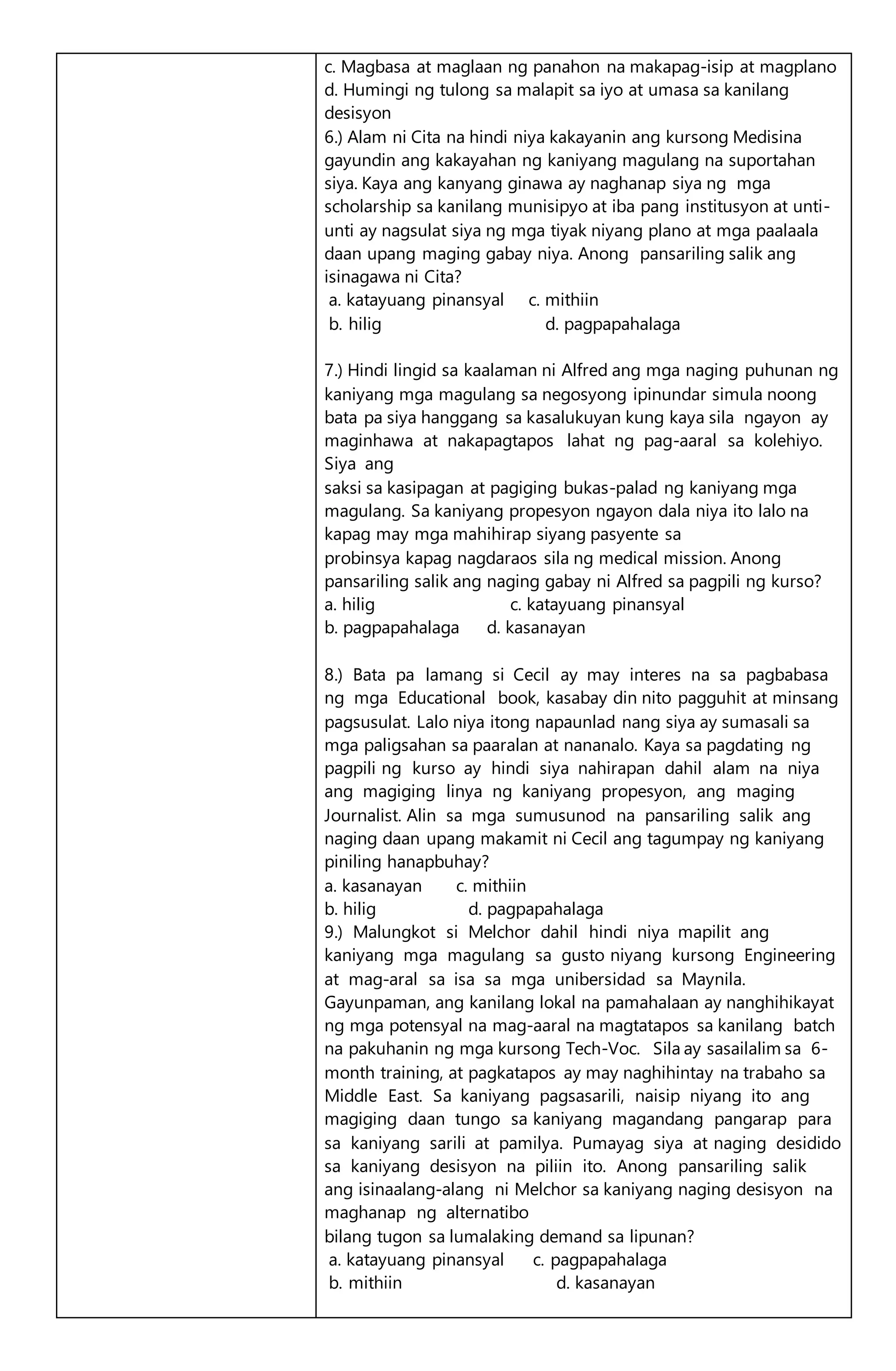 Module 13 session 3 | DOCX