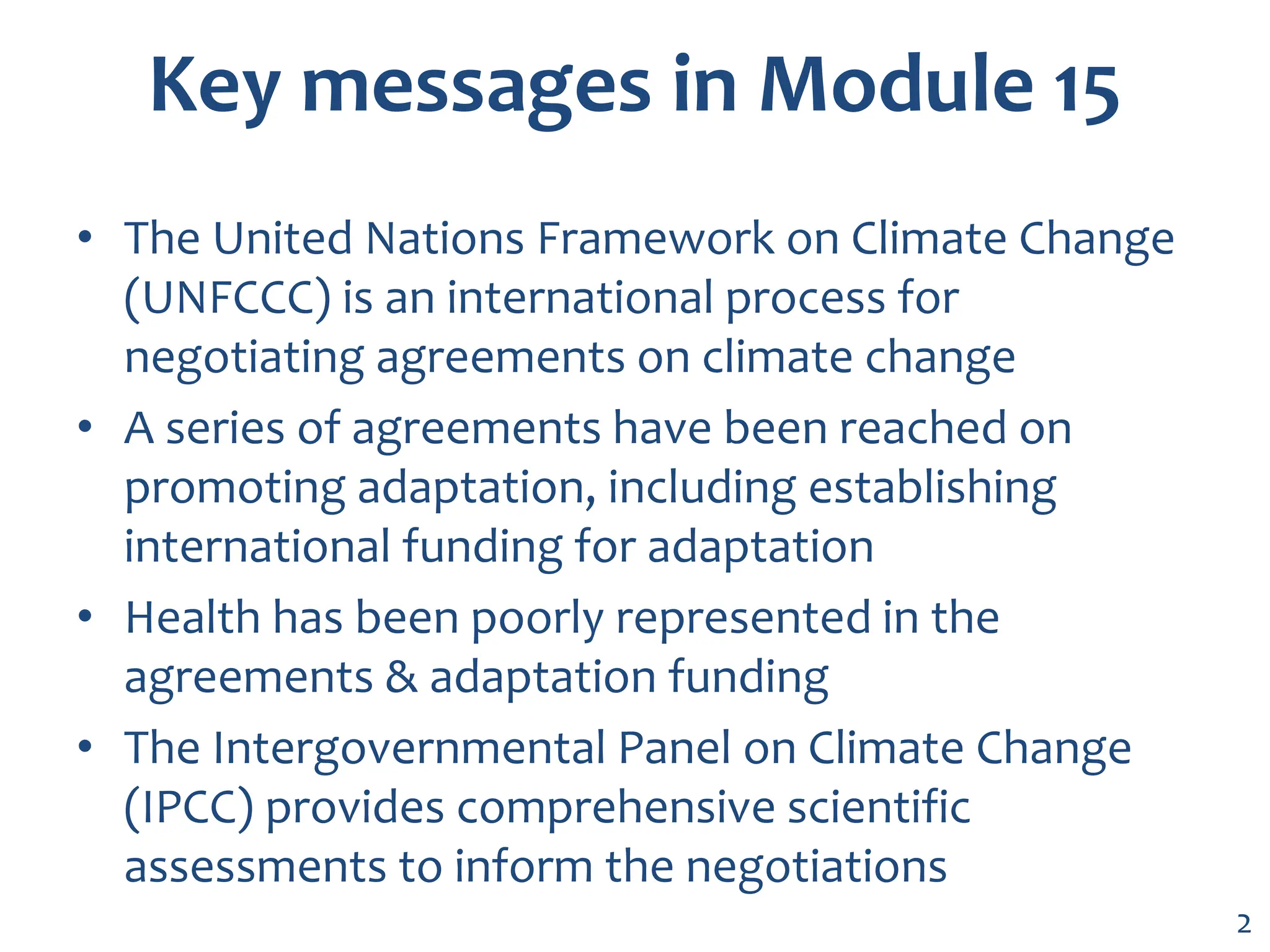 module-15-unfccc-ipcc good characteristics features very nice ...