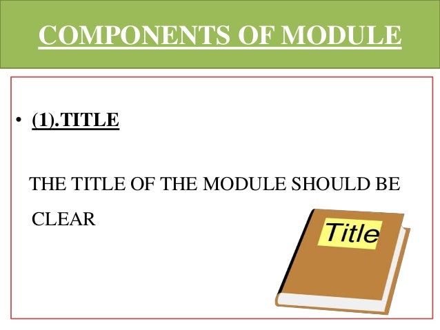 instructional Module
