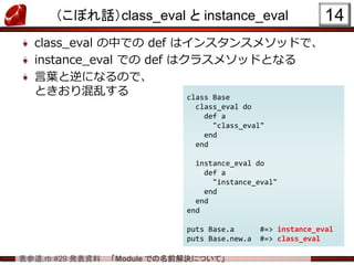 Module での名前解決について | PDF