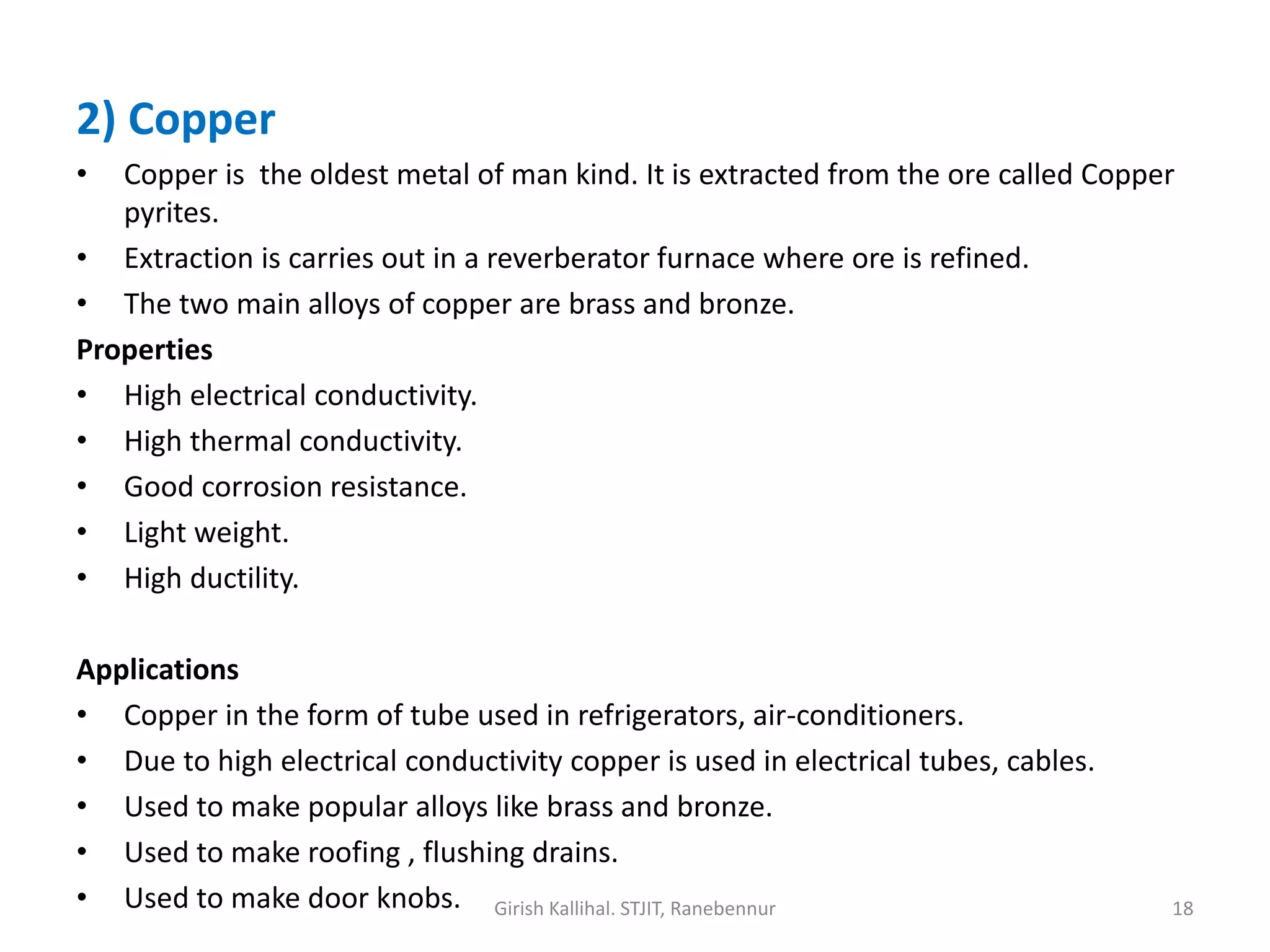 Properties, Composition and Industrial Applications of Engineering ...