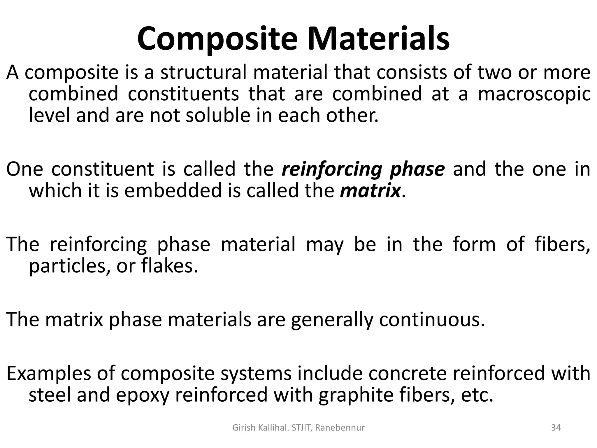 Properties, Composition and Industrial Applications of Engineering ...