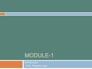 Module 1 bba hbo | PPT