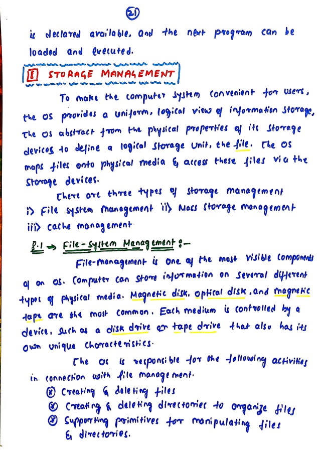 Introduction to Operating Systems and its Applications | PDF