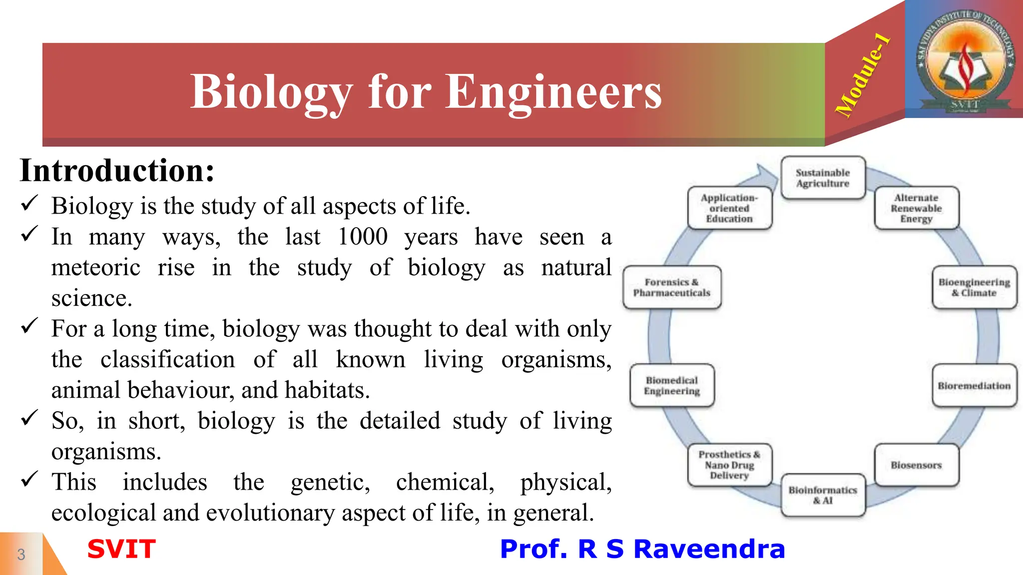 Module-1 Bio for Engineering, CELL-Basic unit of life | PPTX