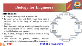 Module-1 Bio for Engineering, CELL-Basic unit of life | PPTX