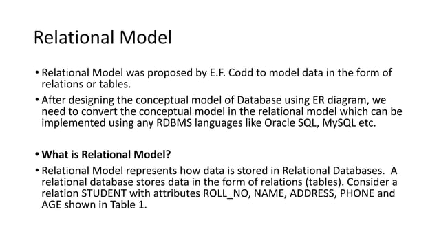 Basics of DBMS - Traditional File System | PDF