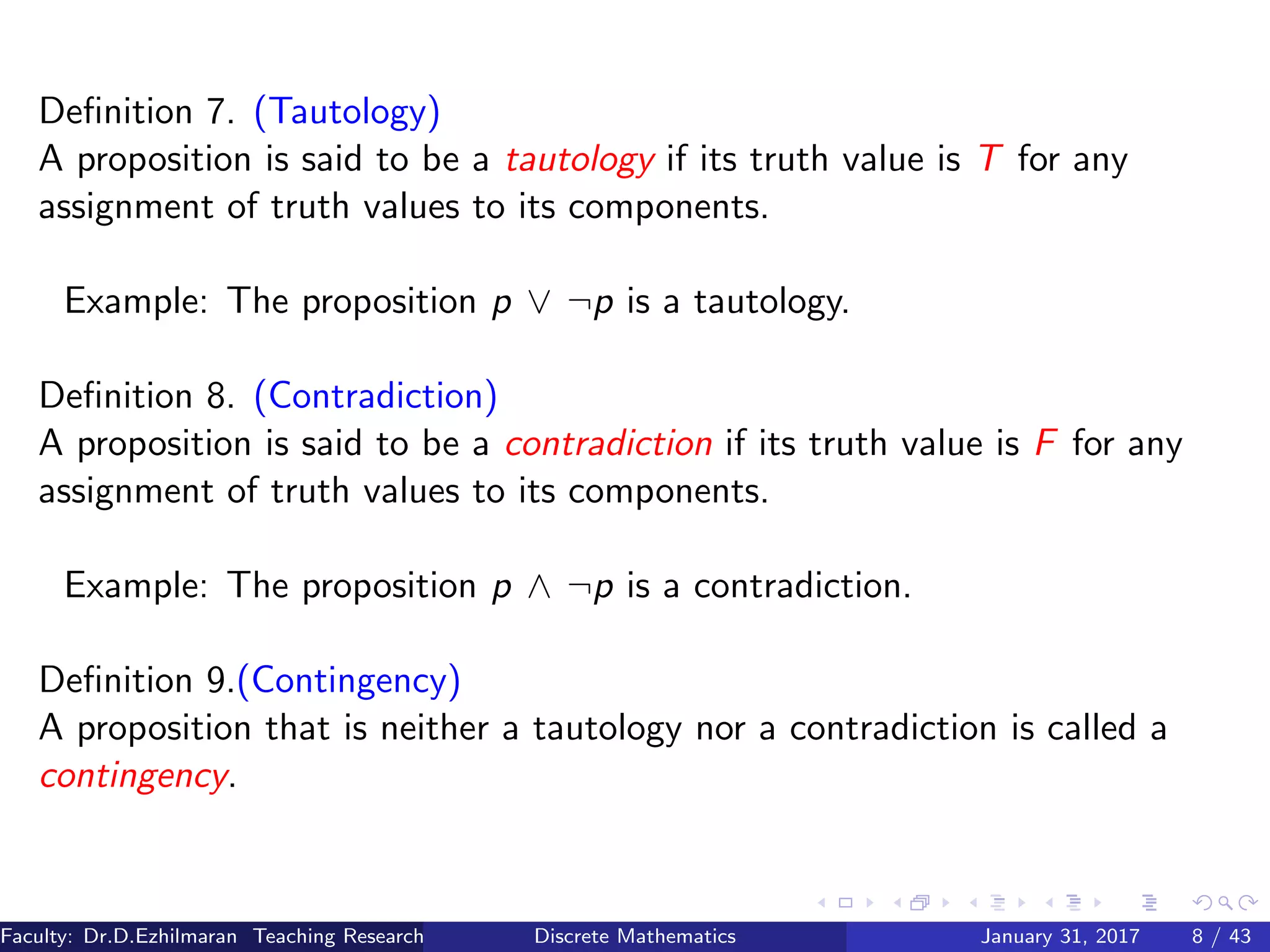 Module - 1 Discrete Mathematics and Graph Theory | PDF