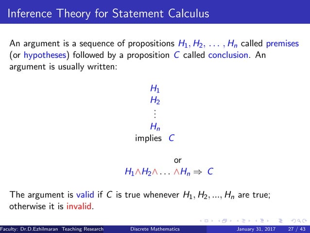 Module - 1 Discrete Mathematics and Graph Theory | PDF | Science