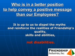 Module 1-Friendship Ambassadors Introduction | PPT