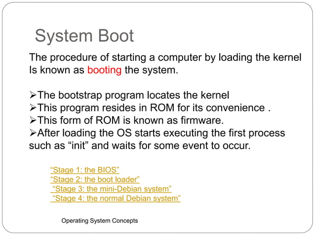 Operting system | PPT | Free Download