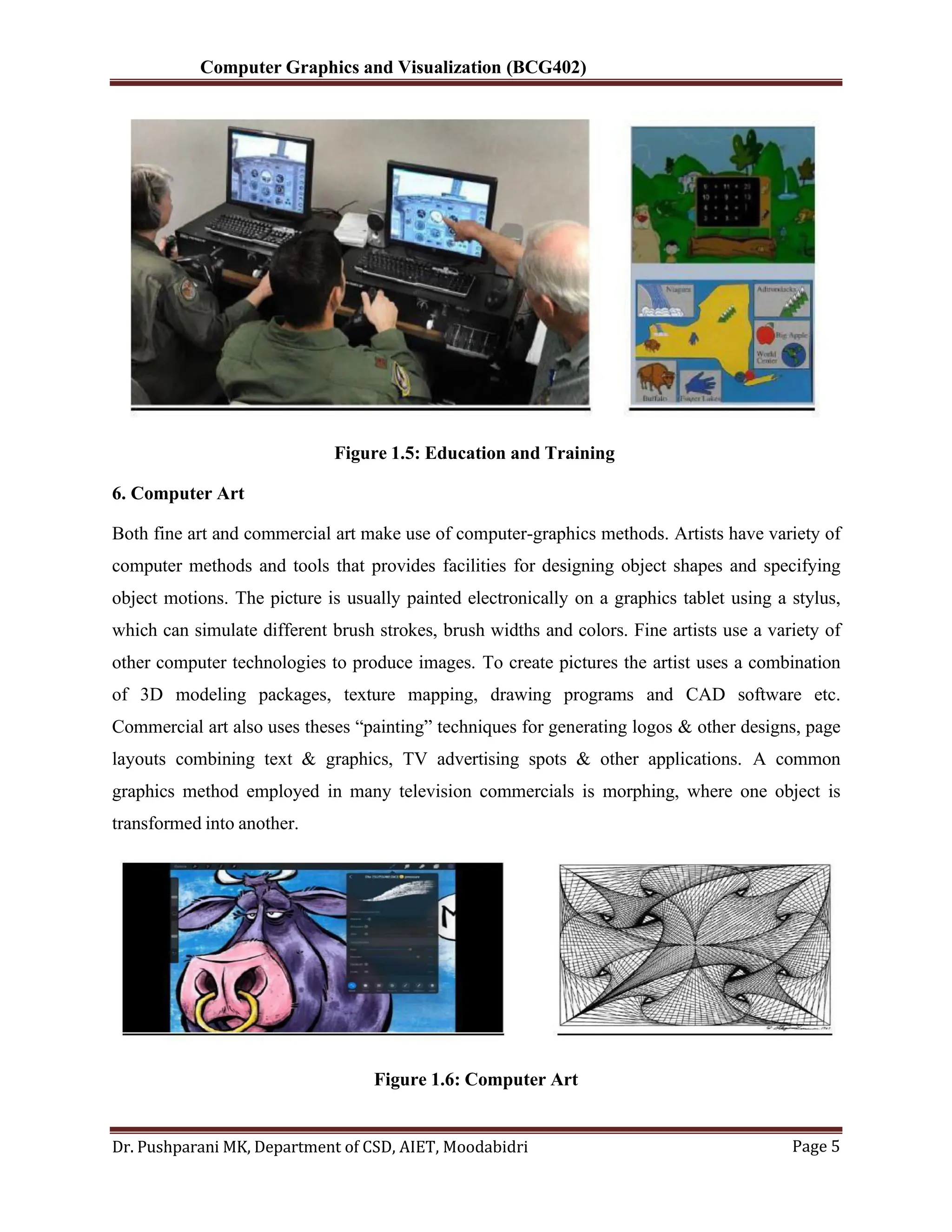COMPUTER GRAPHICS AND VISUALIZATION :MODULE-1 notes [BCG402-CG&V].pdf