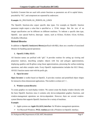 COMPUTER GRAPHICS AND VISUALIZATION :MODULE-1 notes [BCG402-CG&V].pdf