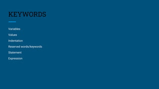 MODULE -1 INTRODUCTION TO PYTHON-NOTES.pptx