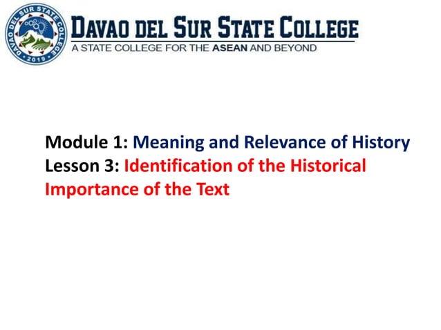 Module-1_Readings-in-Philippine-History_Students-Copy.pptx | Primary Education | Education