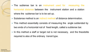 Module 1 tacheometry | PDF