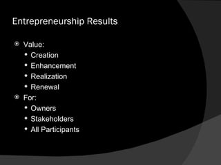 Module 1 the entrepreneurial perspective | PPT