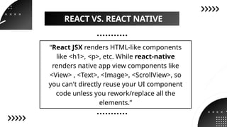 React Native And Its Ecosystem Presentation | PPTX