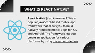 React Native And Its Ecosystem Presentation | PPTX