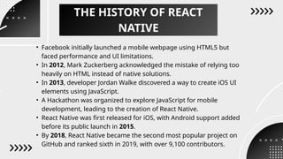 React Native And Its Ecosystem Presentation | PPTX