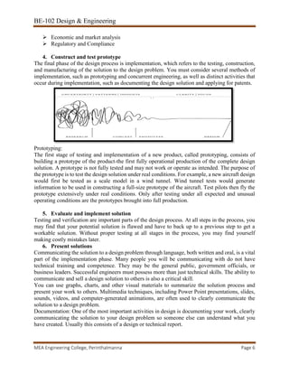 Design and Engineering: Module-2 Notes | PDF