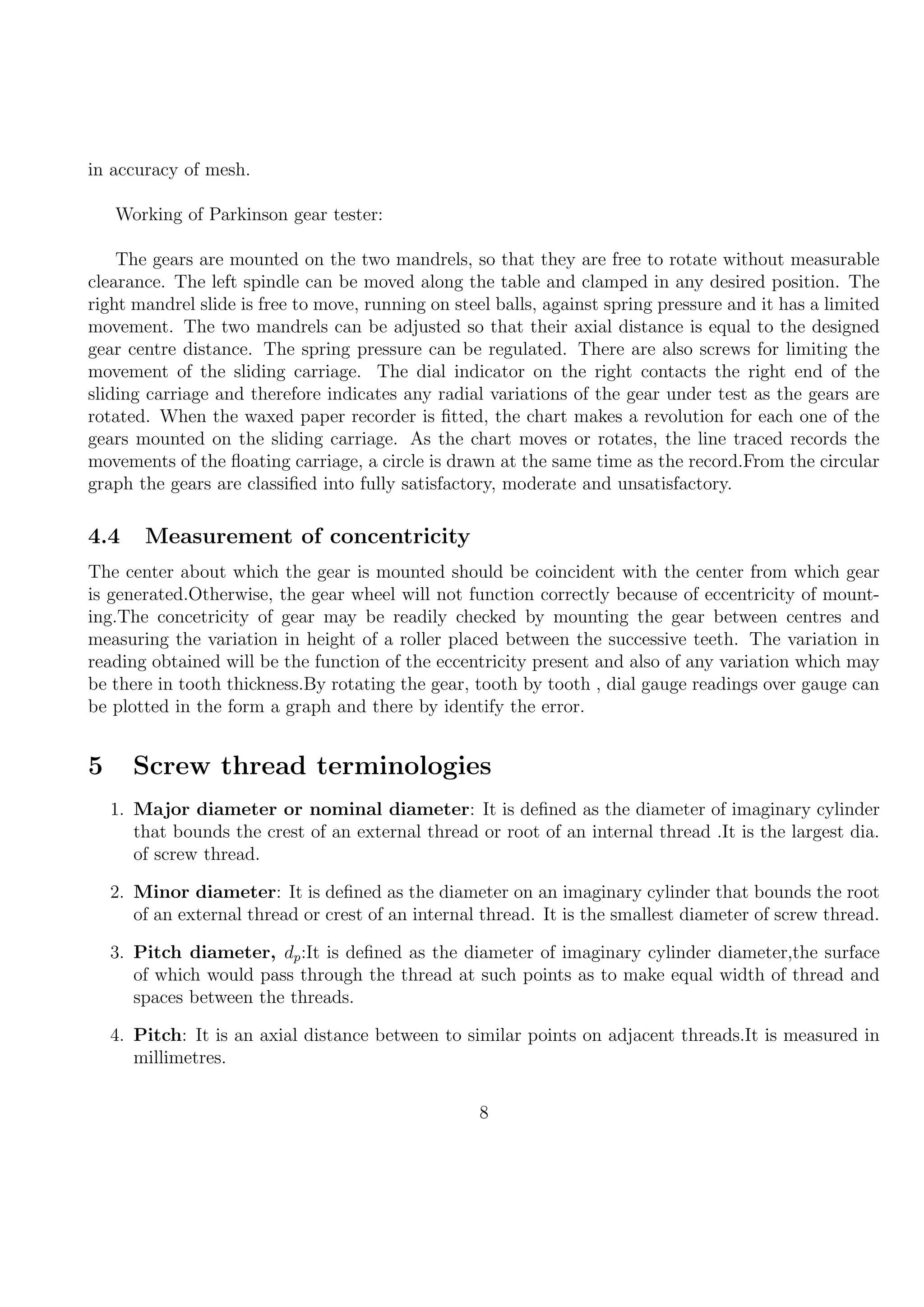 IC 208 MECHANICAL INSTRUMENTATION | PDF