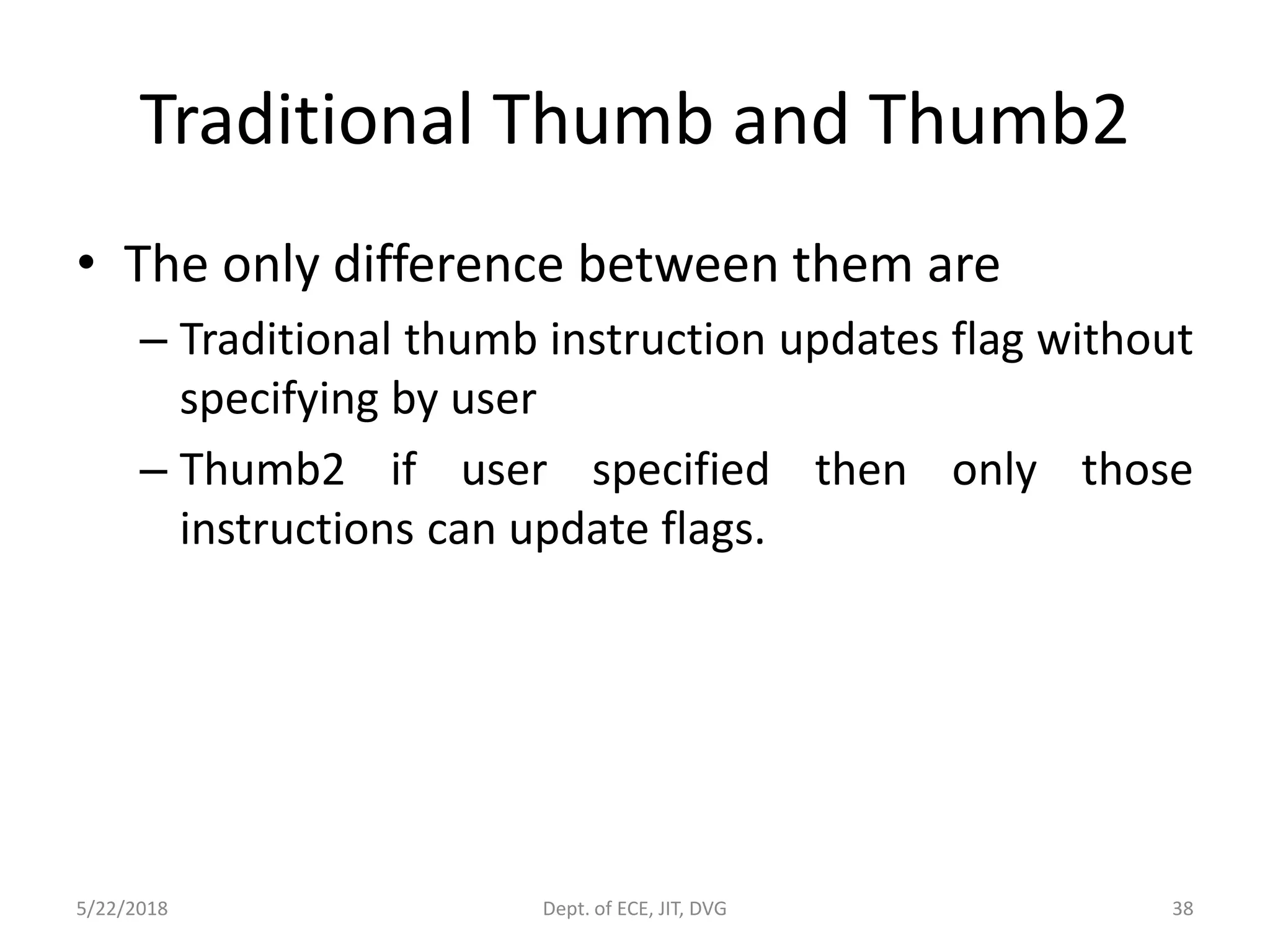 Module 2 Arm Cortex M3 Instruction Set And Programming Pptx Programming Languages Computing