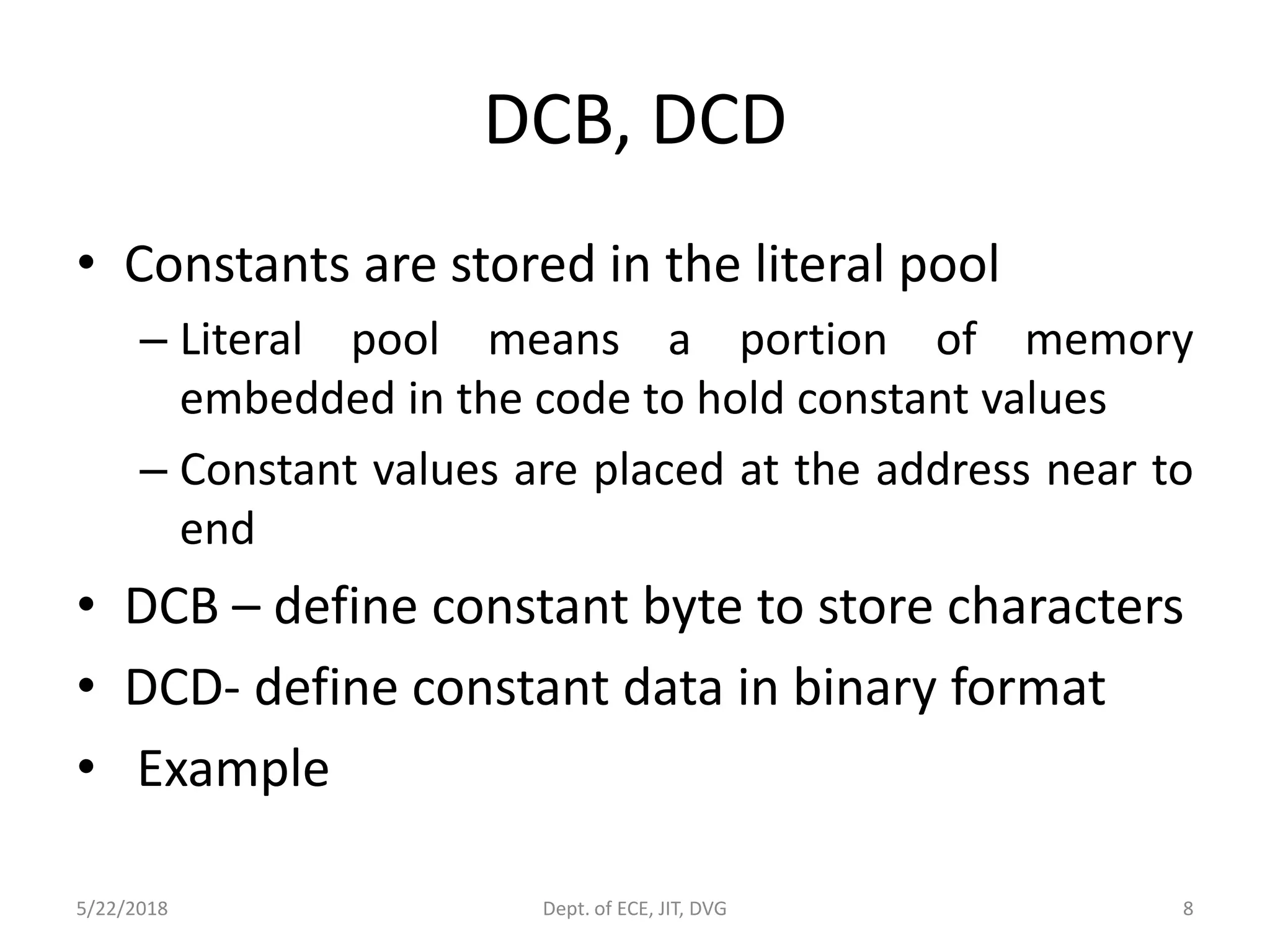 Module 2 Arm Cortex M3 Instruction Set And Programming Pptx Programming Languages Computing