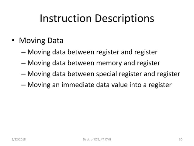 Module 2 ARM CORTEX M3 Instruction Set and Programming | PPTX ...