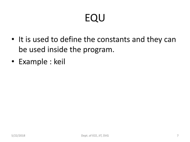Module 2 Arm Cortex M3 Instruction Set And Programming Pptx Programming Languages Computing