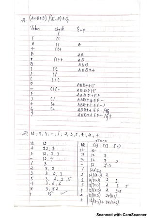 Stacks and Queues notes_17CS33 | PDF