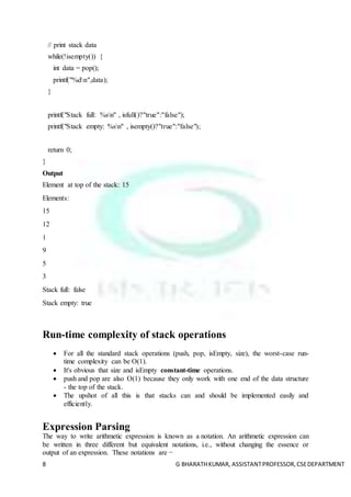 ADT STACK and Queues | DOCX