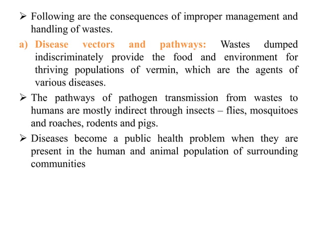 Waste management Module 2 for vtu students | PPTX