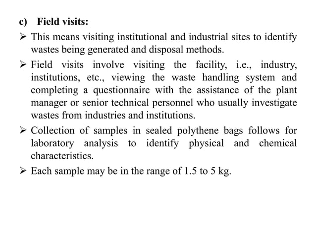 Waste management Module 2 for vtu students | PPTX