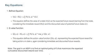Reinforcement learning Markov decisions process mdp ppt | PPT