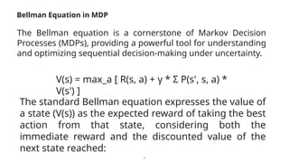 Reinforcement learning Markov decisions process mdp ppt | PPT