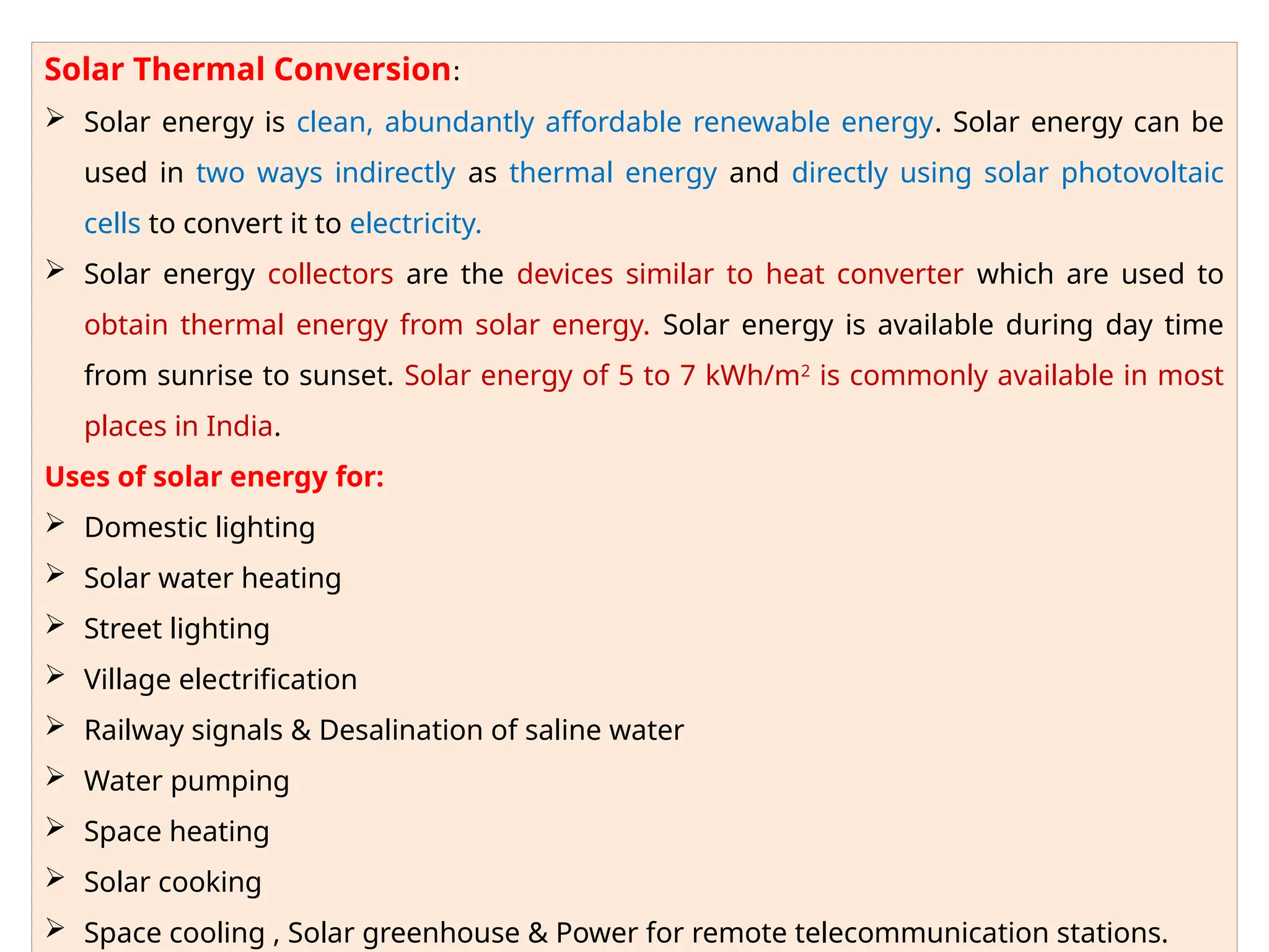 Solar Energy, Types of voltaic cells, Solar Farms | PPT