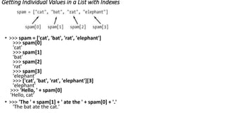 Python Course Module 2 Topics and content | PPT