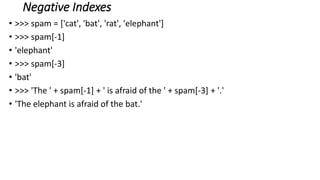 Python Course Module 2 Topics and content | PPT