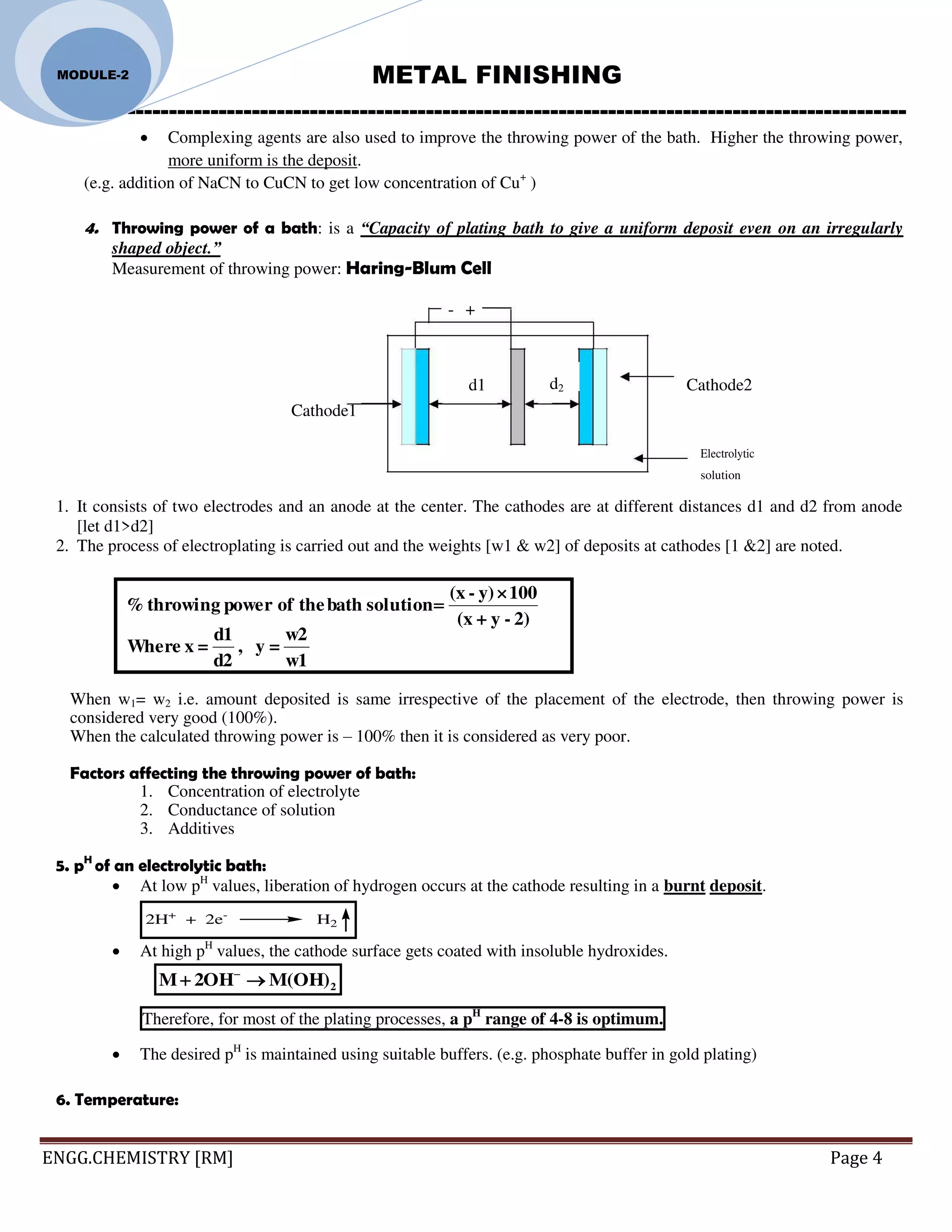 ENGINEERING CHEMISTRY: Module 2-corrosion & its control - metal ...