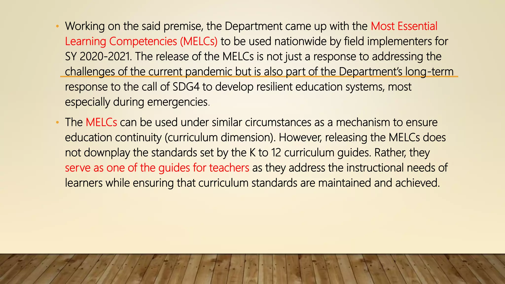 Module 2-MELCs | PPTX