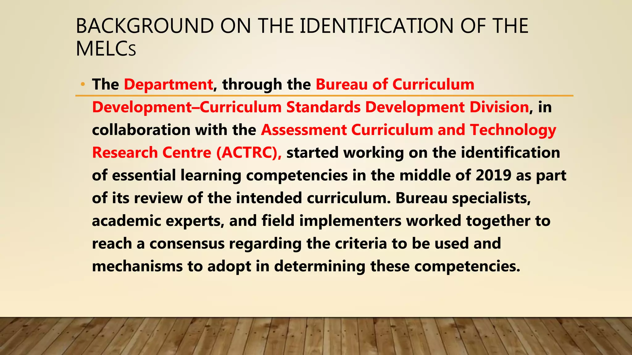 Module 2-MELCs | PPTX