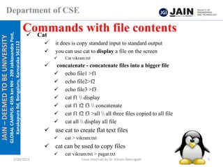 Linux File Trees and Commands | PDF