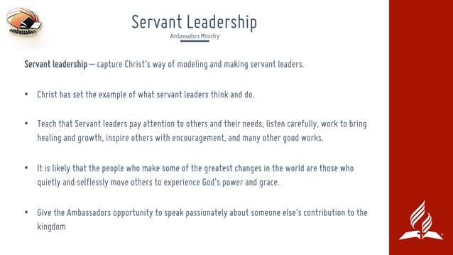 Leadership Ambassador club Adventist module | PDF | Spirituality ...