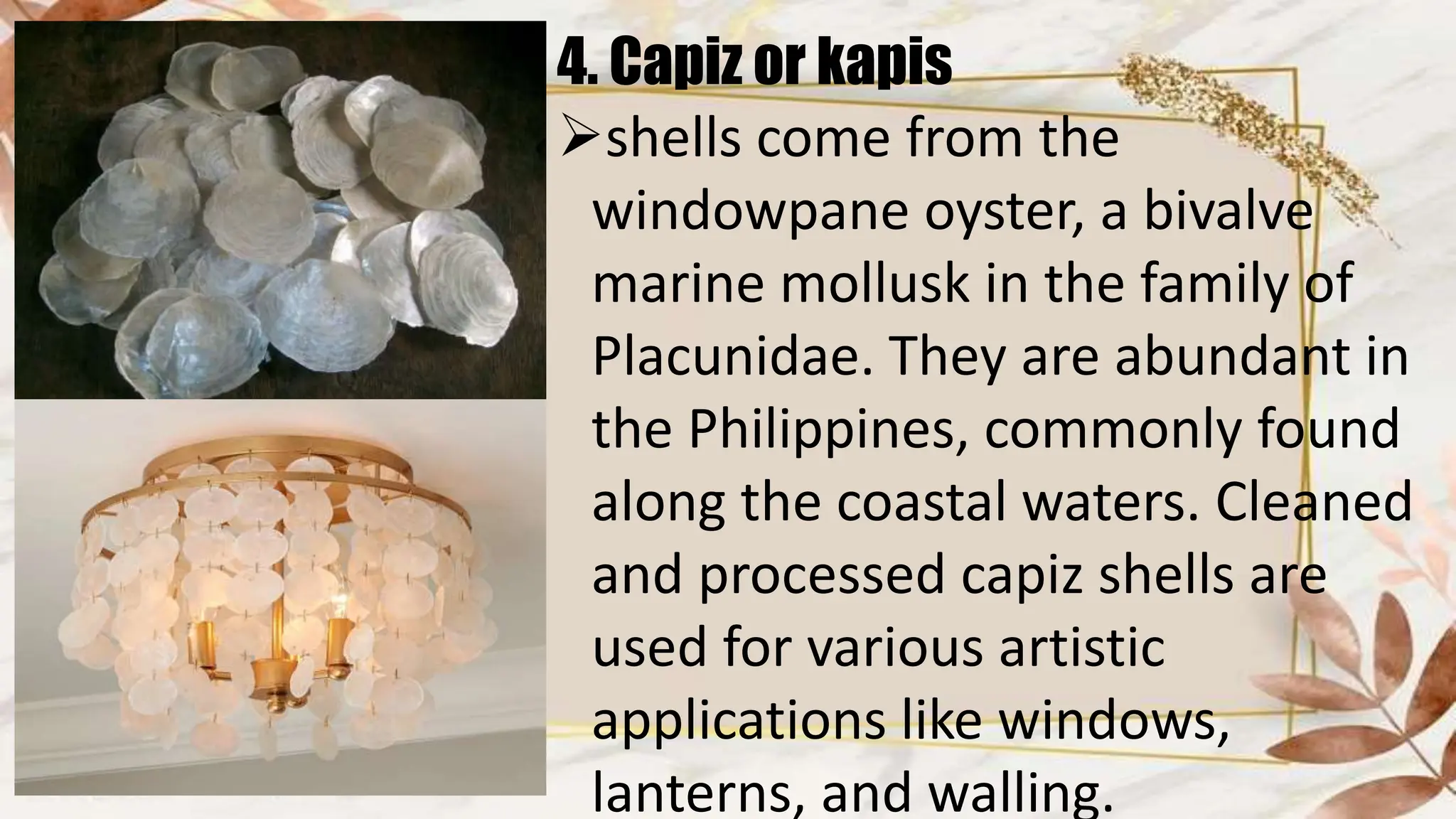 Contemporary arts local materials used in creating | PPTX