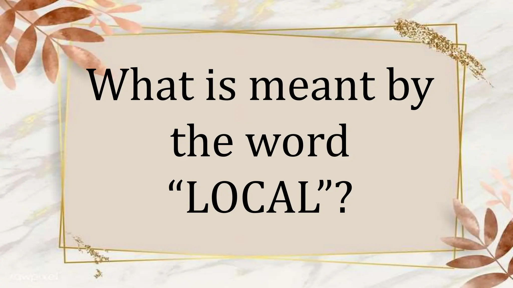 Contemporary arts local materials used in creating | PPTX